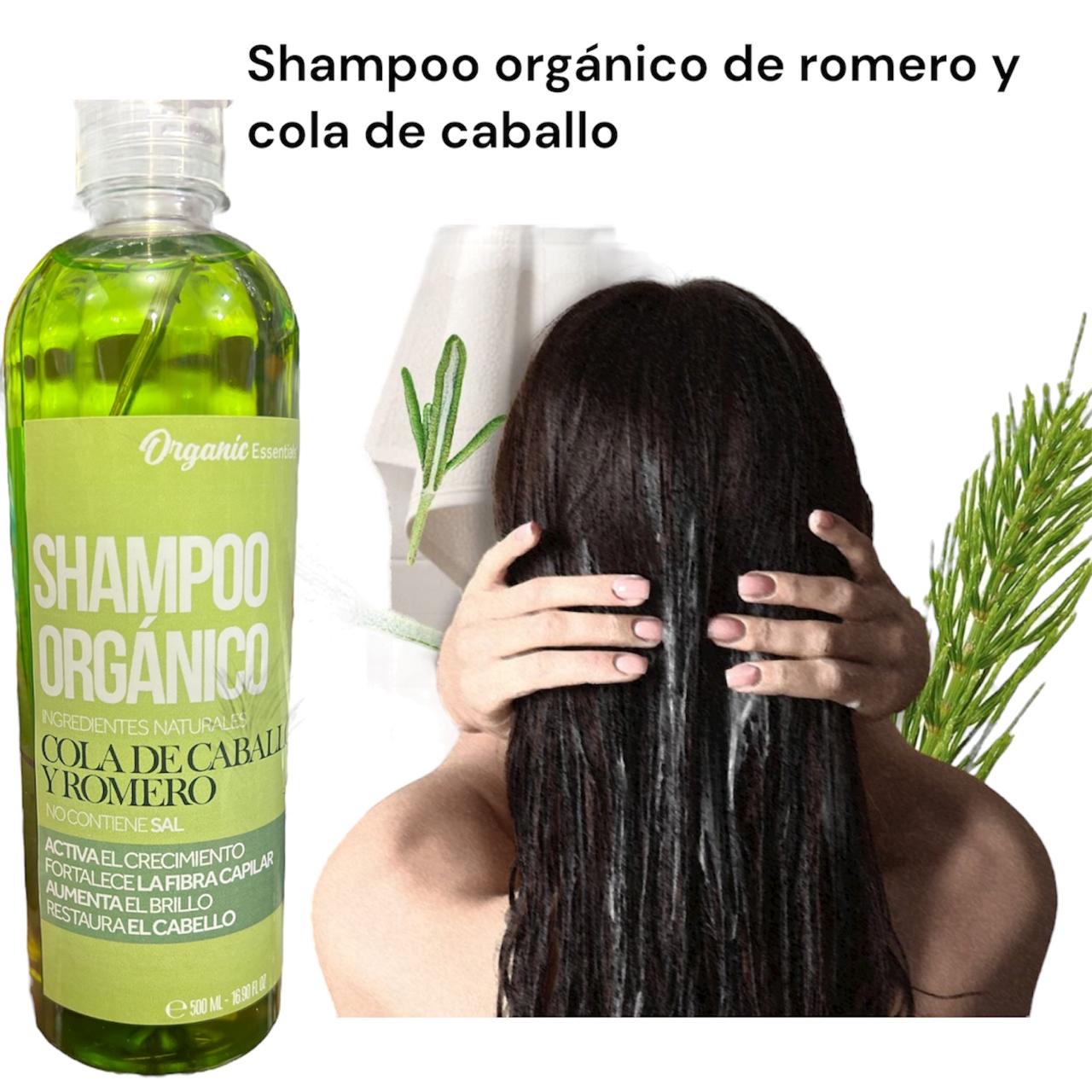 Shampoo de cola de caballo y romero natural – Are Tiendas Honduras